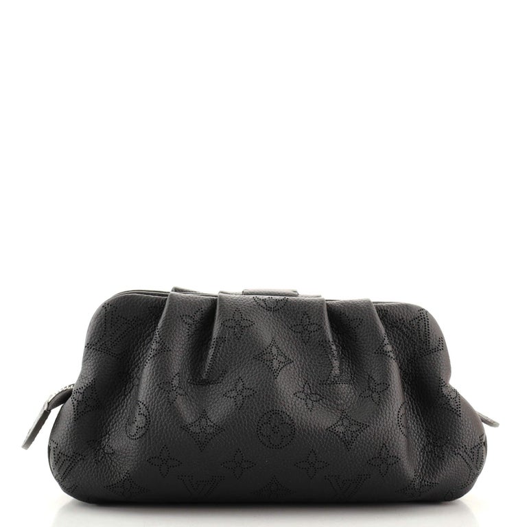 Louis Vuitton Scala Pouch Bag Mahina Leather Mini For Sale at 1stDibs