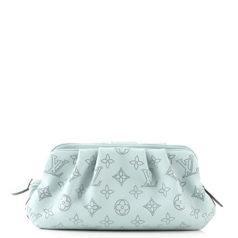 Louis Vuitton Scala Pouch Bag Mahina Leather Mini For Sale at 1stDibs