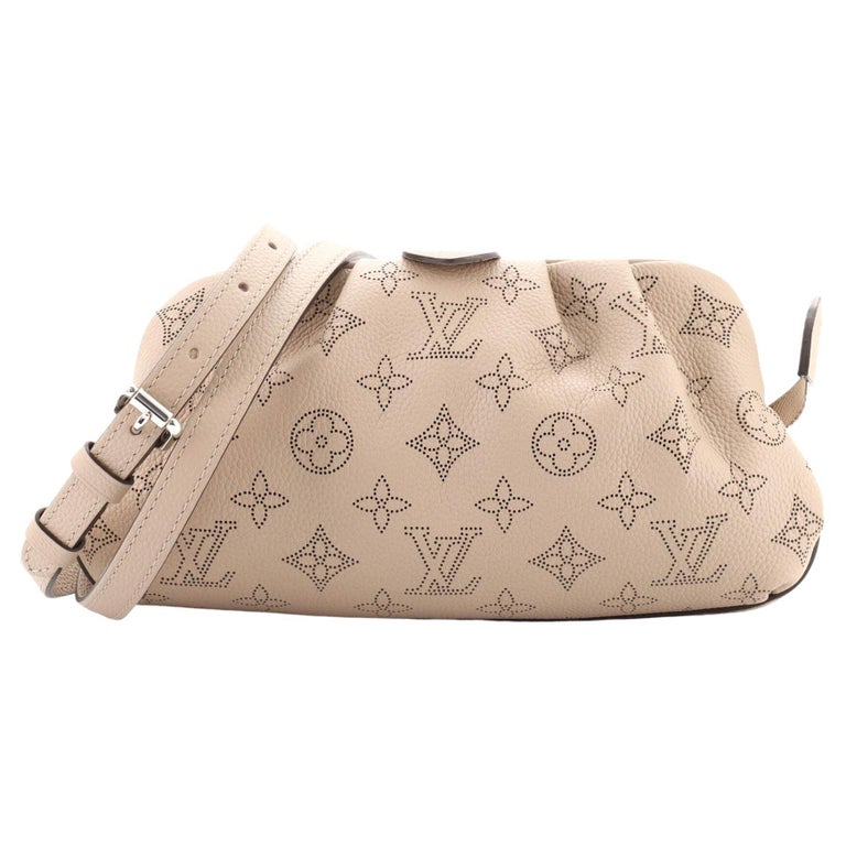 Louis Vuitton Scala Pouch Bag Mahina Leather Mini For Sale at 1stDibs