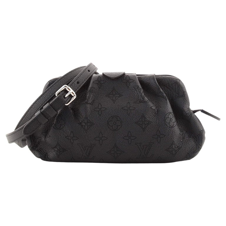 Louis Vuitton Scala Pouch Bag Mahina Leather Mini For Sale at 1stDibs