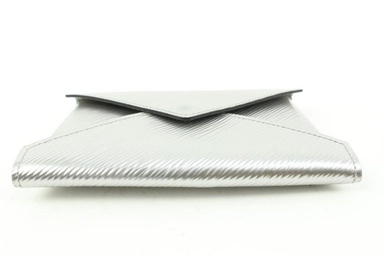 Louis Vuitton Silver Epi Leather Kirigami MM Envelope Pouch 1LV810a at ...