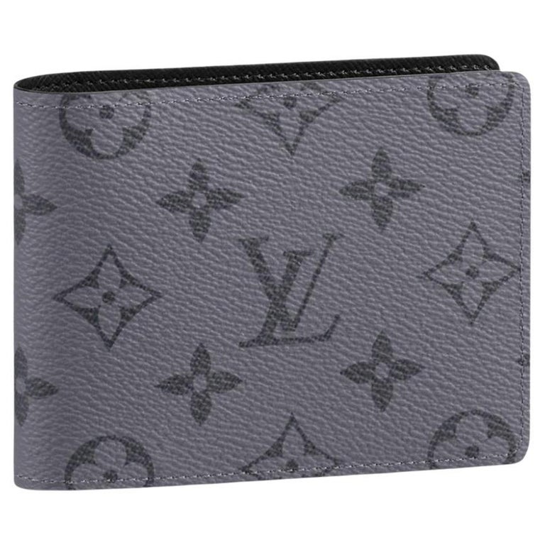 Louis Vuitton Slender Wallet Monogram Eclipse Reverse Canvas For Sale ...