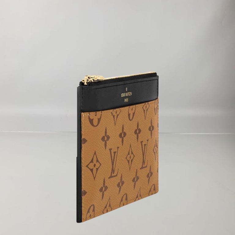 Louis Vuitton Slim Wallet Material Monogram Reverse Canvas For Sale at ...