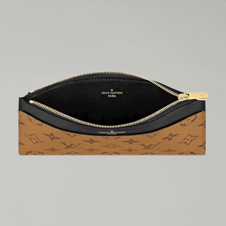 Louis Vuitton Slim Wallet Material Monogram Reverse Canvas For Sale at ...