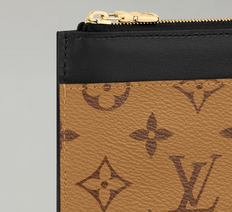 Louis Vuitton Slim Wallet Material Monogram Reverse Canvas For Sale at ...