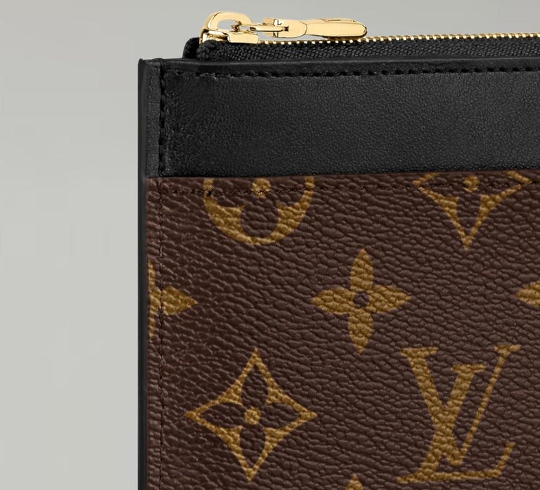 Louis Vuitton Slim Wallet Monogram Coated Canvas And Leather For Sale ...