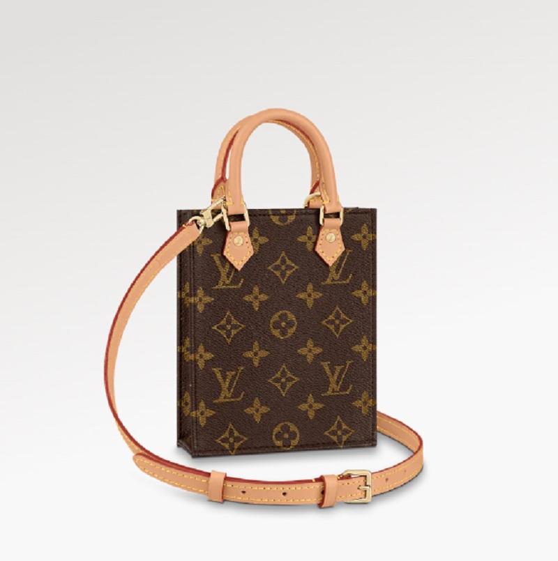 Louis Vuitton Small Flat Bag Monogram canvas For Sale at 1stDibs