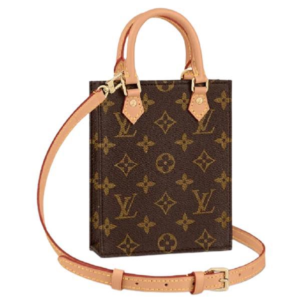 Louis Vuitton Small Flat Bag Monogram canvas For Sale at 1stDibs