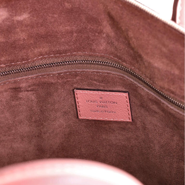 Louis Vuitton Soft Lockit Handbag Leather PM For Sale at 1stDibs