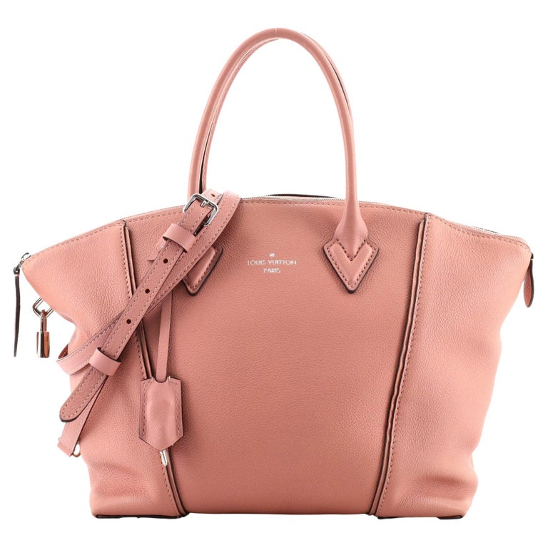 Louis Vuitton Soft Lockit Handbag Leather PM For Sale at 1stDibs