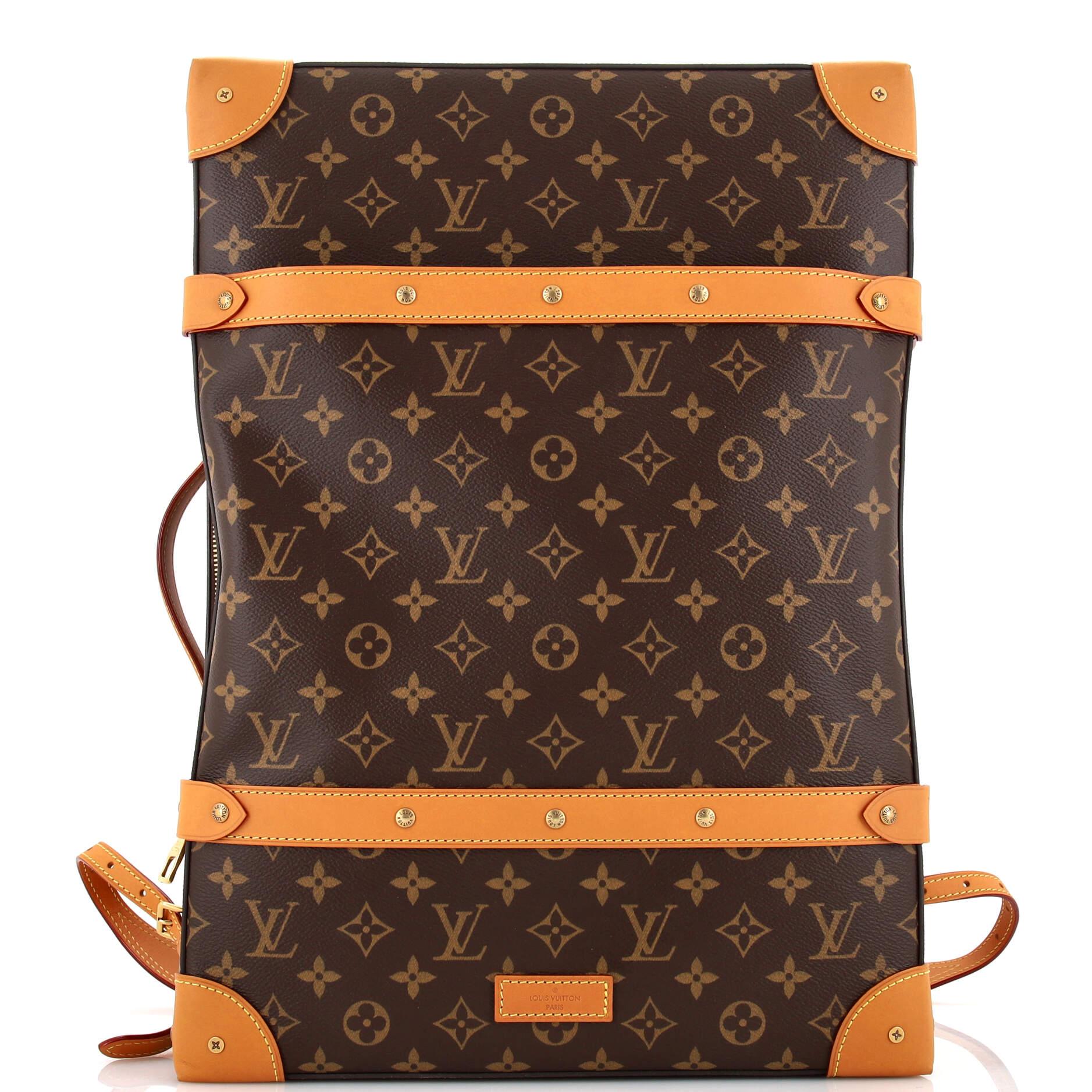 Louis Vuitton Soft Trunk Backpack Monogram Canvas MM For Sale at 1stDibs