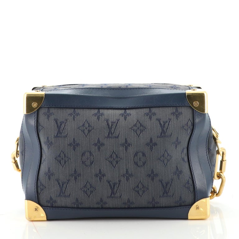 Louis Vuitton Soft Trunk Bag Monogram Denim at 1stDibs