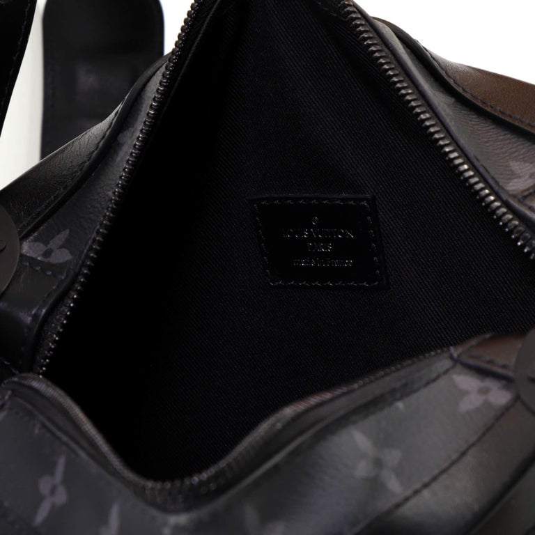 Louis Vuitton Soft Trunk Bag Monogram Eclipse Canvas For Sale at 1stDibs