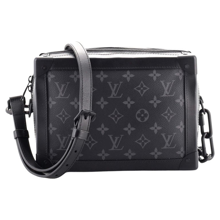 Louis Vuitton Soft Trunk Bag Monogram Eclipse Canvas For Sale at 1stDibs