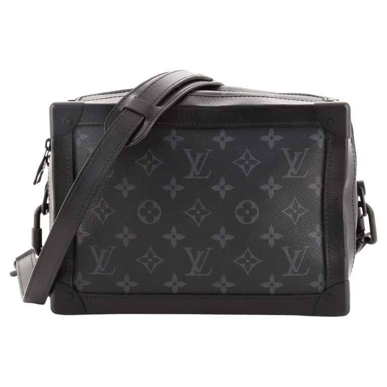 Louis Vuitton Soft Trunk Bag Monogram Eclipse Canvas For Sale at 1stDibs