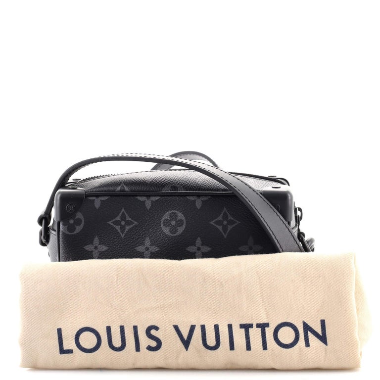 Louis Vuitton Soft Trunk Bag Monogram Eclipse Canvas Mini For Sale at ...