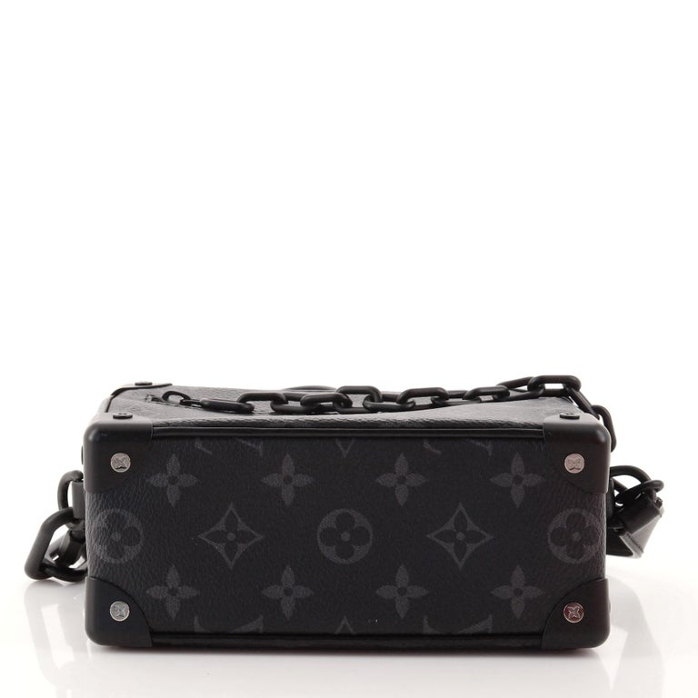 Louis Vuitton Soft Trunk Bag Monogram Eclipse Canvas Mini at 1stDibs