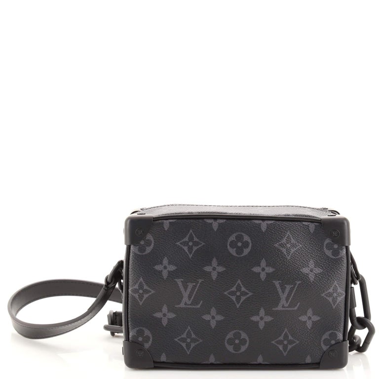 Louis Vuitton Soft Trunk Bag Monogram Eclipse Canvas Mini For Sale at ...