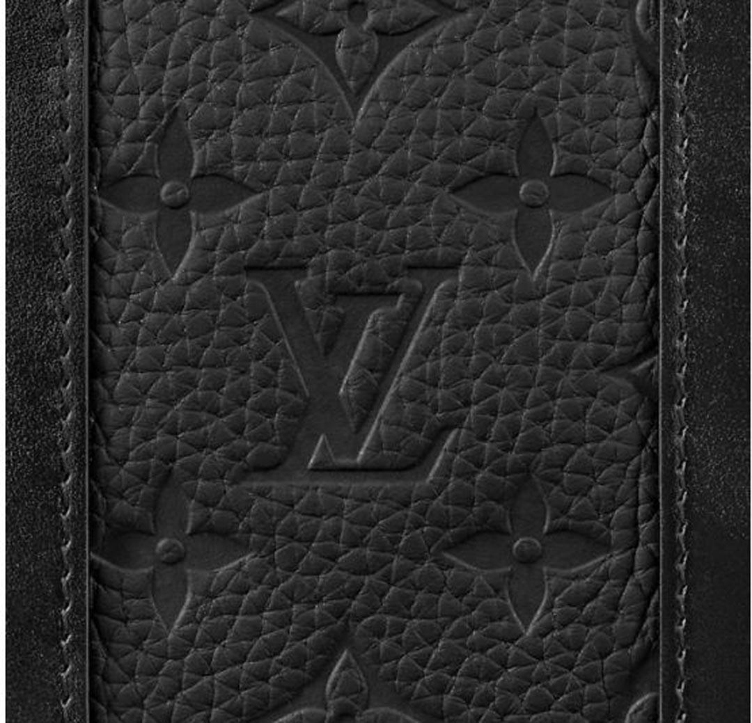 Louis Vuitton Soft Trunk Wallet Black Taurillon Monogram Leather For ...