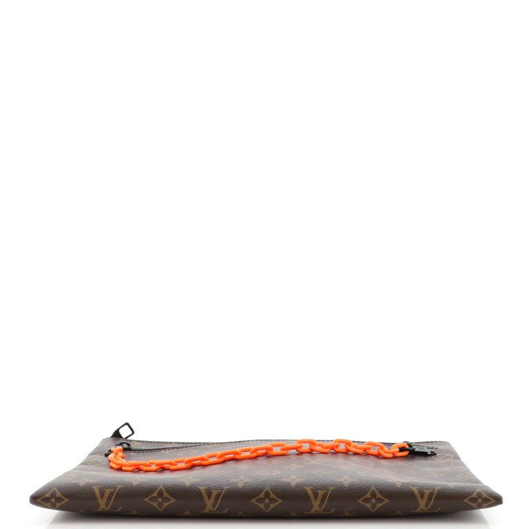 Louis Vuitton Solar Ray A4 Pouch Monogram Canvas For Sale at 1stDibs