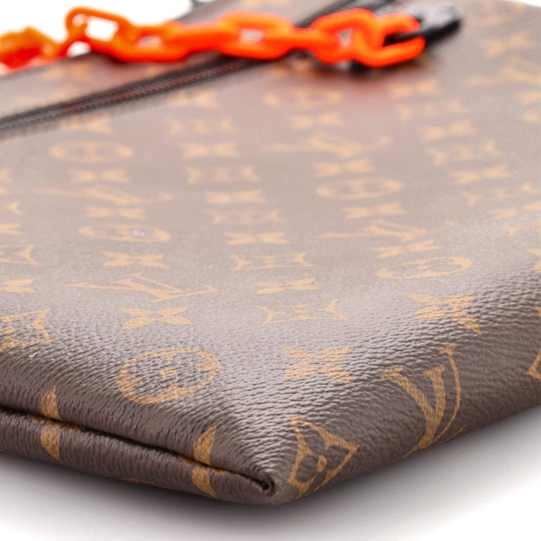 Louis Vuitton Solar Ray A4 Pouch Monogram Canvas For Sale at 1stDibs
