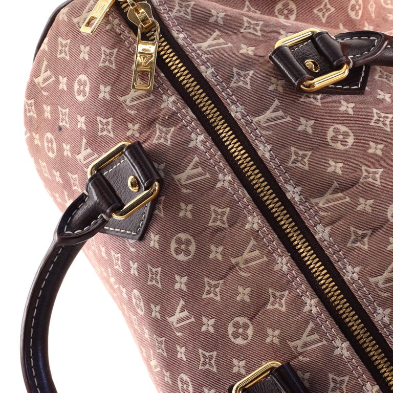 Louis Vuitton Speedy Bandouliere Bag Mini Lin 30 For Sale at 1stDibs