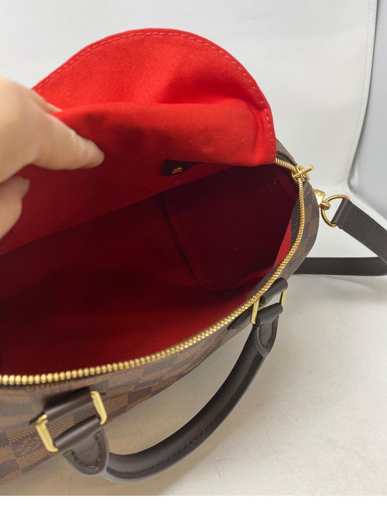Louis Vuitton Speedy Damier Ebene 30 Bandouliere For Sale at 1stDibs