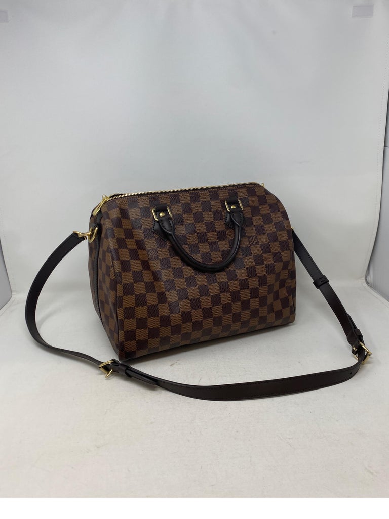 Louis Vuitton Speedy Damier Ebene 30 Bandouliere For Sale at 1stDibs