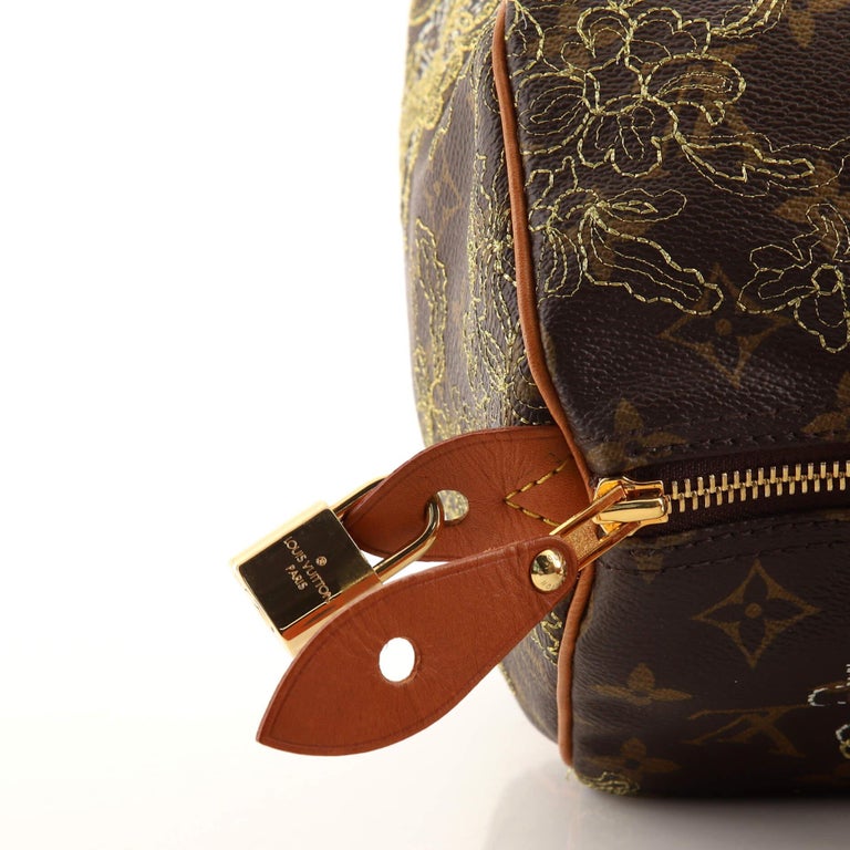 Louis Vuitton Speedy Handbag Limited Edition Monogram Dentelle 30 For ...