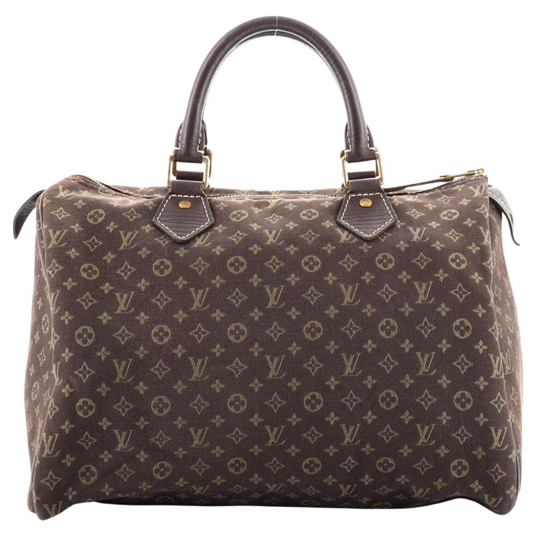Louis Vuitton Speedy Handbag Mini Lin 30 For Sale at 1stDibs