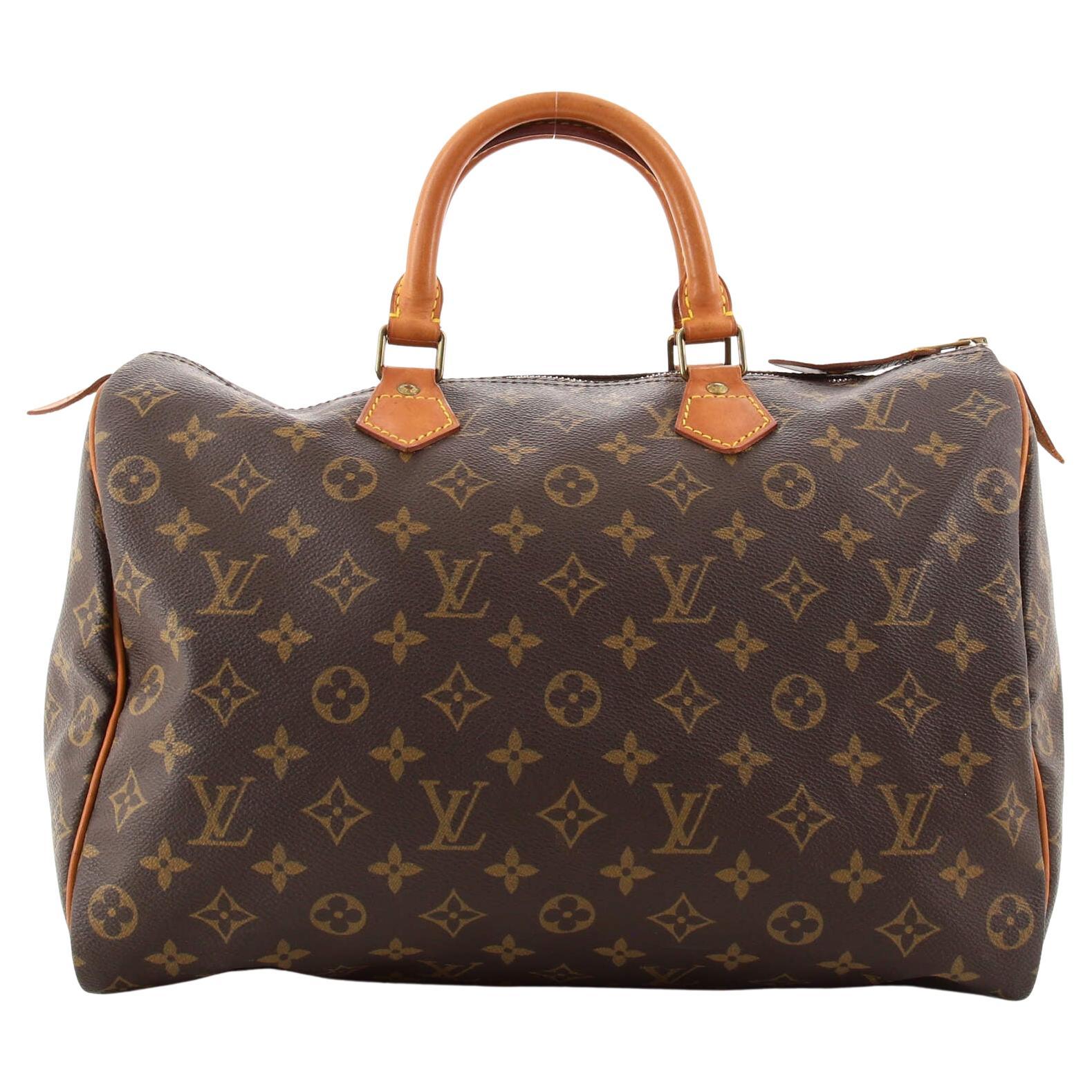 Louis Vuitton Speedy 35 Monogram - 29 For Sale on 1stDibs