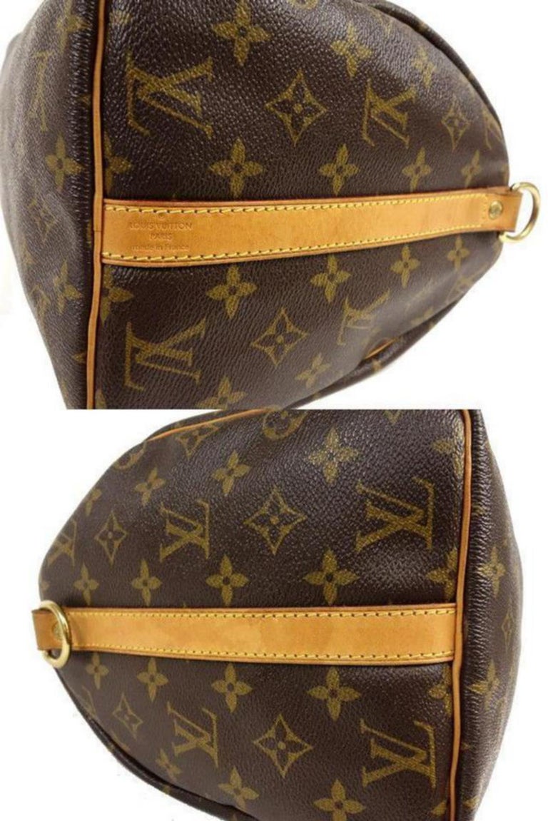 Louis Vuitton Speedy Monogram 30 Bandouliere with Strap 232832 Cross ...