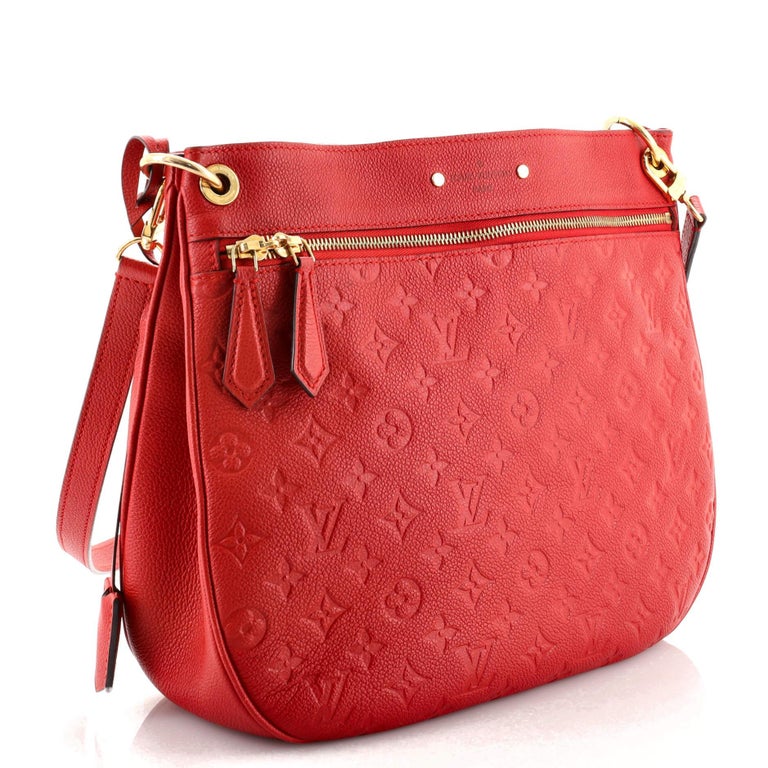 Louis Vuitton Spontini NM Handbag Monogram Empreinte Leather For Sale ...