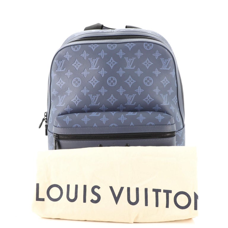 Louis Vuitton Sprinter Backpack Monogram Shadow Leather For Sale at 1stDibs