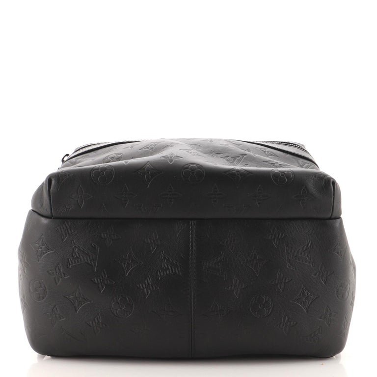 Louis Vuitton Sprinter Backpack Monogram Shadow Leather For Sale at 1stDibs