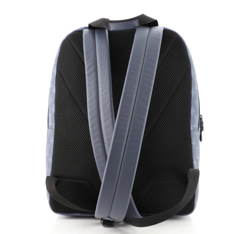 Louis Vuitton Sprinter Backpack Monogram Shadow Leather For Sale at 1stDibs