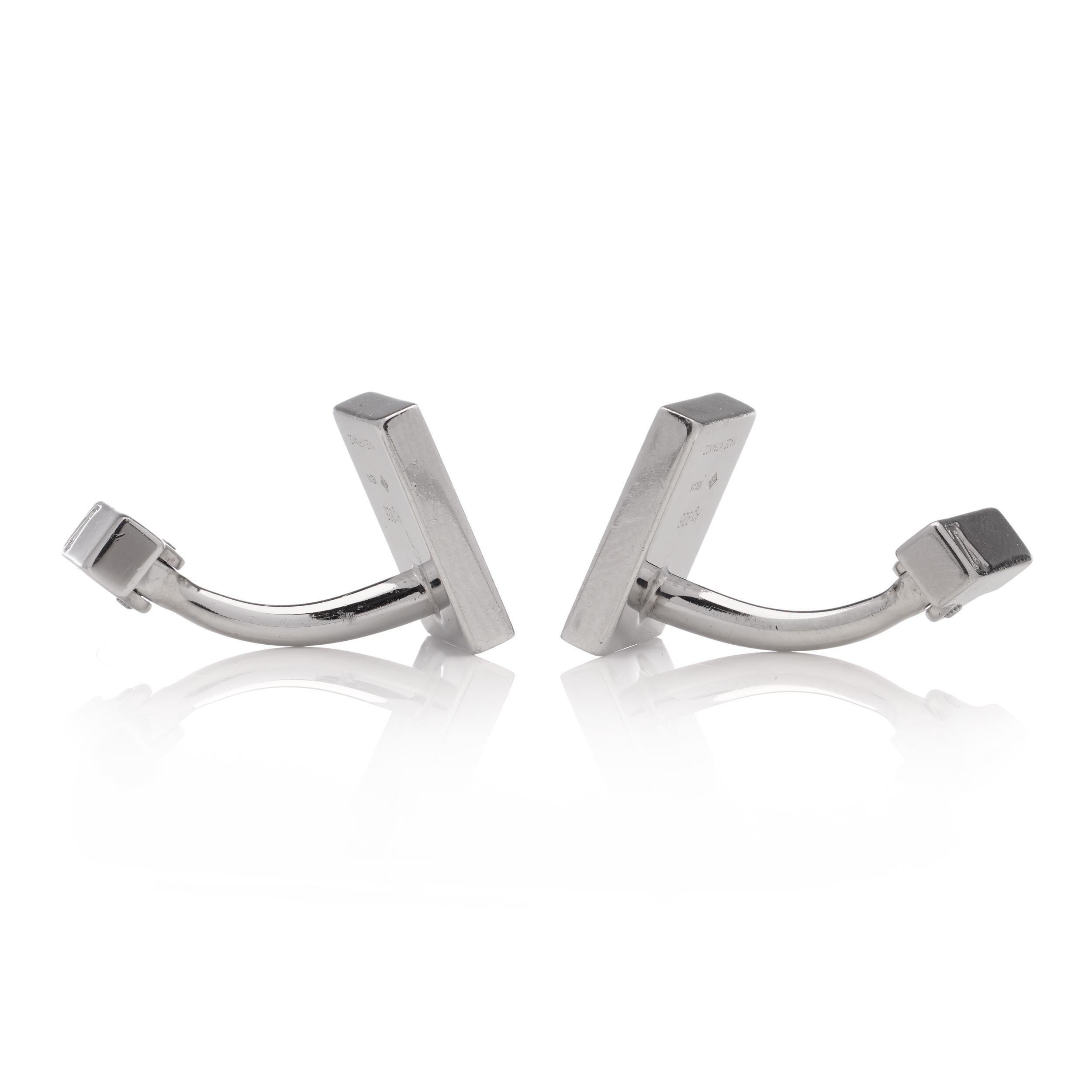 Louis Vuitton Square Business Suit - 925 sterling silver Cufflinks For ...