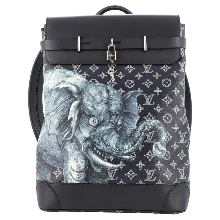 Louis Vuitton Steamer Backpack Limited Edition Chapman Savane Monogram ...