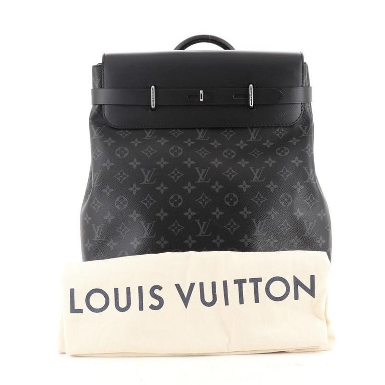 Louis Vuitton Steamer Backpack Monogram Eclipse Canvas at 1stDibs