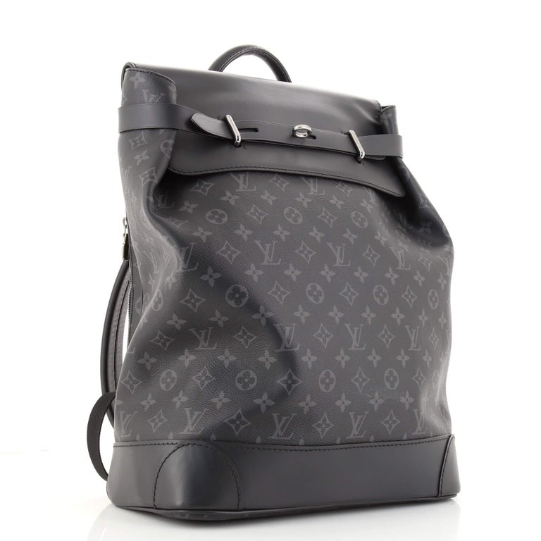 Louis Vuitton Steamer Backpack Monogram Eclipse Canvas For Sale at 1stDibs