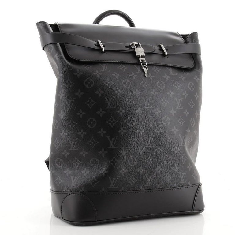 Louis Vuitton Steamer Backpack Monogram Eclipse Canvas at 1stDibs