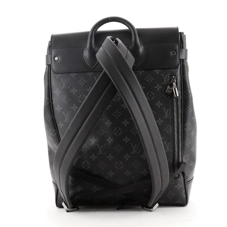 Louis Vuitton Steamer Backpack Monogram Eclipse Canvas at 1stDibs