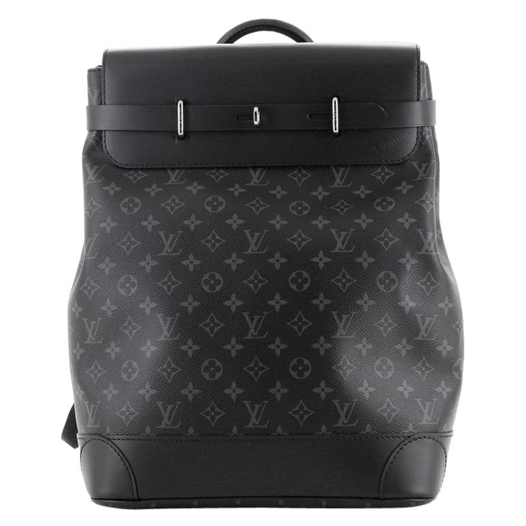 Louis Vuitton Steamer Backpack Monogram Eclipse Canvas at 1stDibs