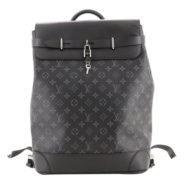 Louis Vuitton Steamer Backpack Monogram Eclipse Canvas at 1stDibs