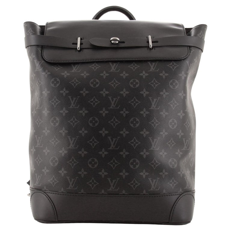 Louis Vuitton Steamer Backpack Monogram Eclipse Canvas at 1stDibs
