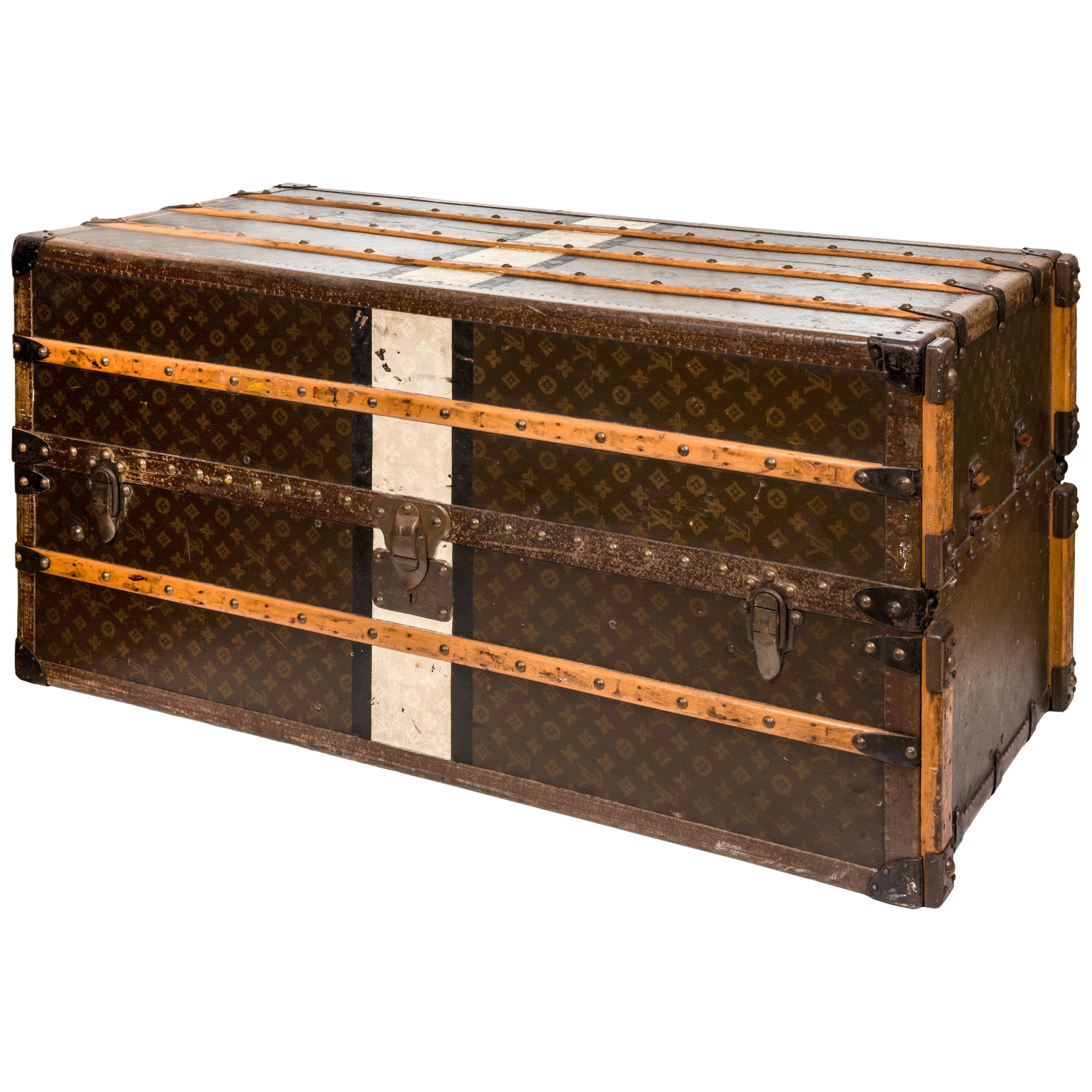 Louis Vuitton Steamship Trunk, circa 1930 at 1stDibs