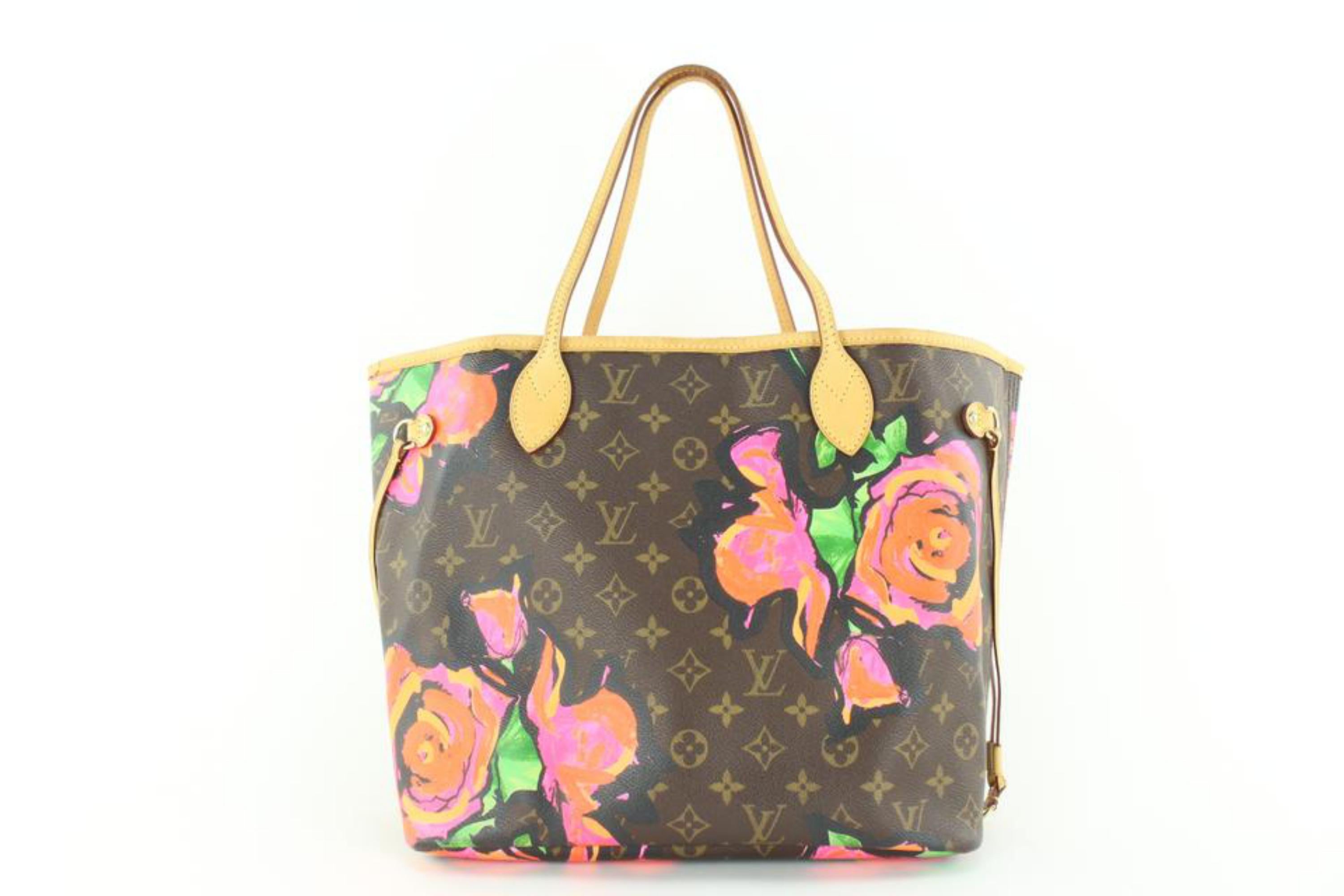 Louis Vuitton Stephen Sprouse Monogram Roses Neverfull MM 5LVJ1020 For ...
