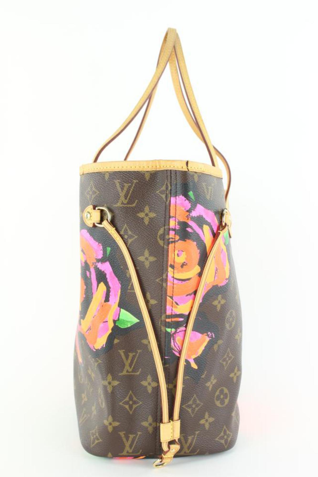 Louis Vuitton Stephen Sprouse Monogram Roses Neverfull MM 5LVJ1020 For ...
