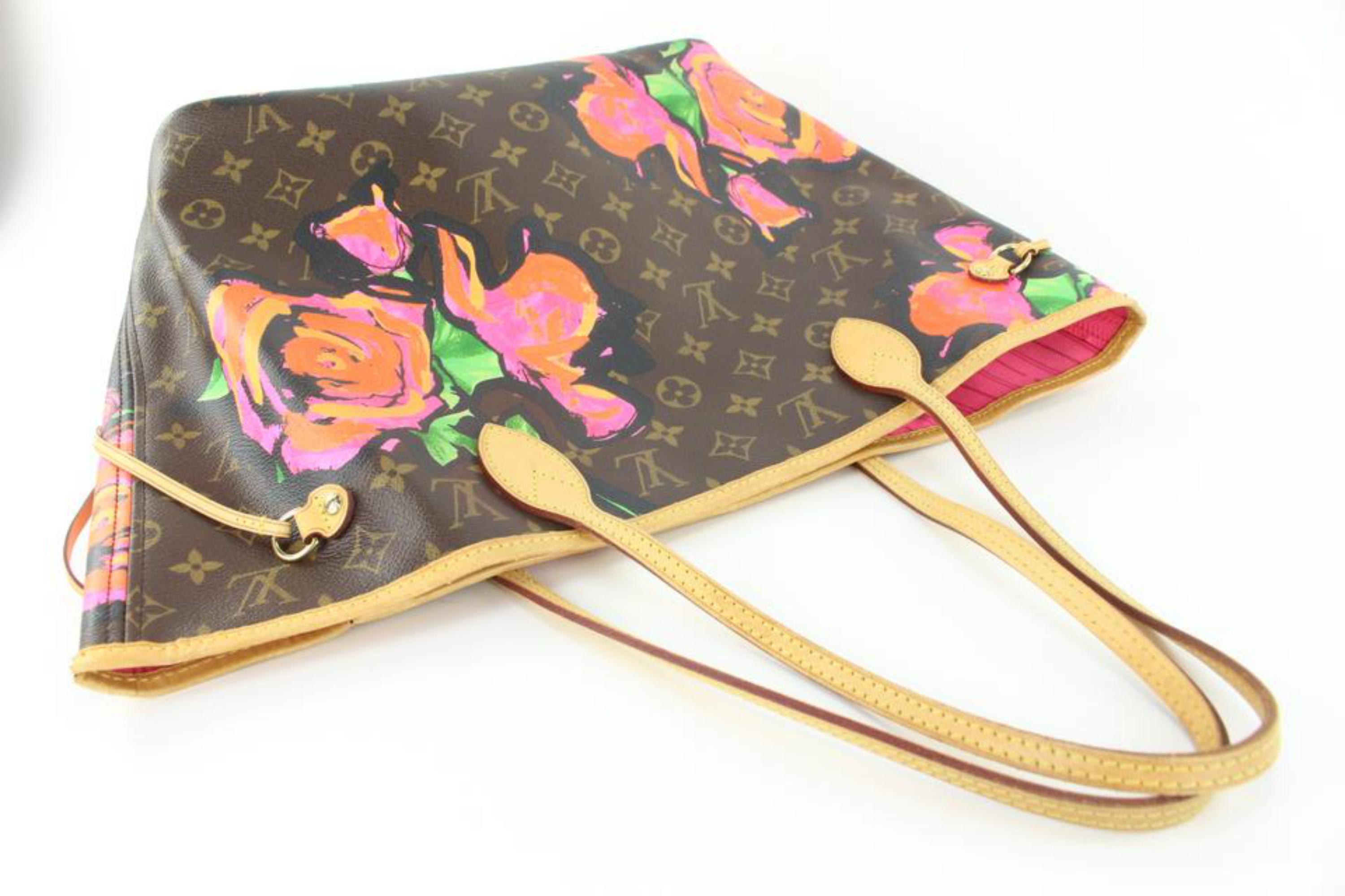 Louis Vuitton Stephen Sprouse Monogram Roses Neverfull MM 5LVJ1020 For ...
