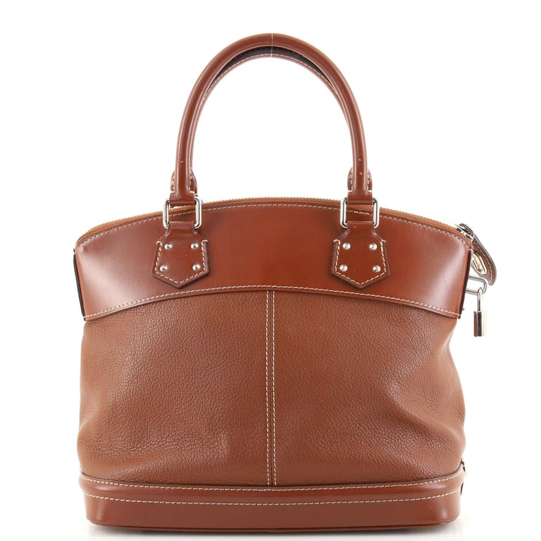 Louis Vuitton Suhali Lockit Handbag Leather PM For Sale at 1stDibs